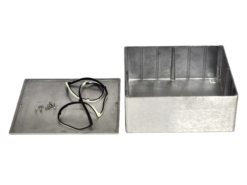 BS21 obudowa aluminiowa 250x250x100mm Uniwersalna obudowa aluminiowa ...